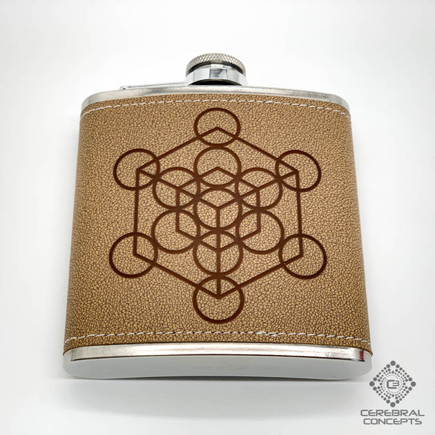 Metatron's Cube - Flask – Cerebral Concepts