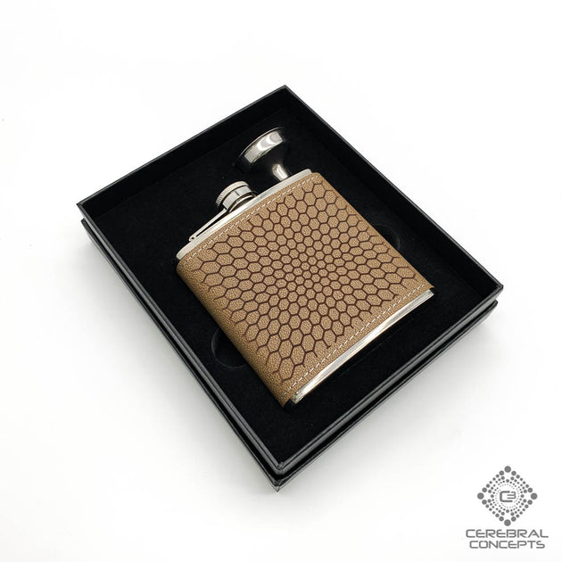 Honeycomb Implosion - Flask - By Cerebral Concepts